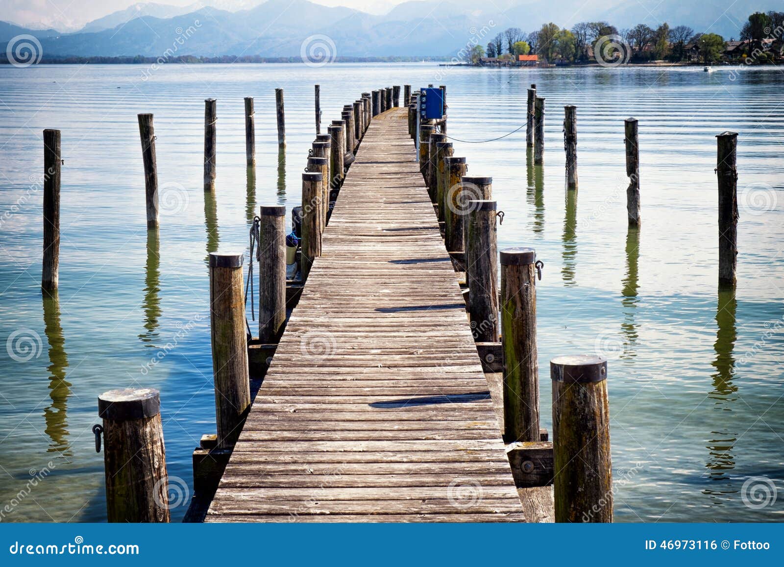 Old wooden jetty stock photo. Image of scene, dusk, striped - 46973116