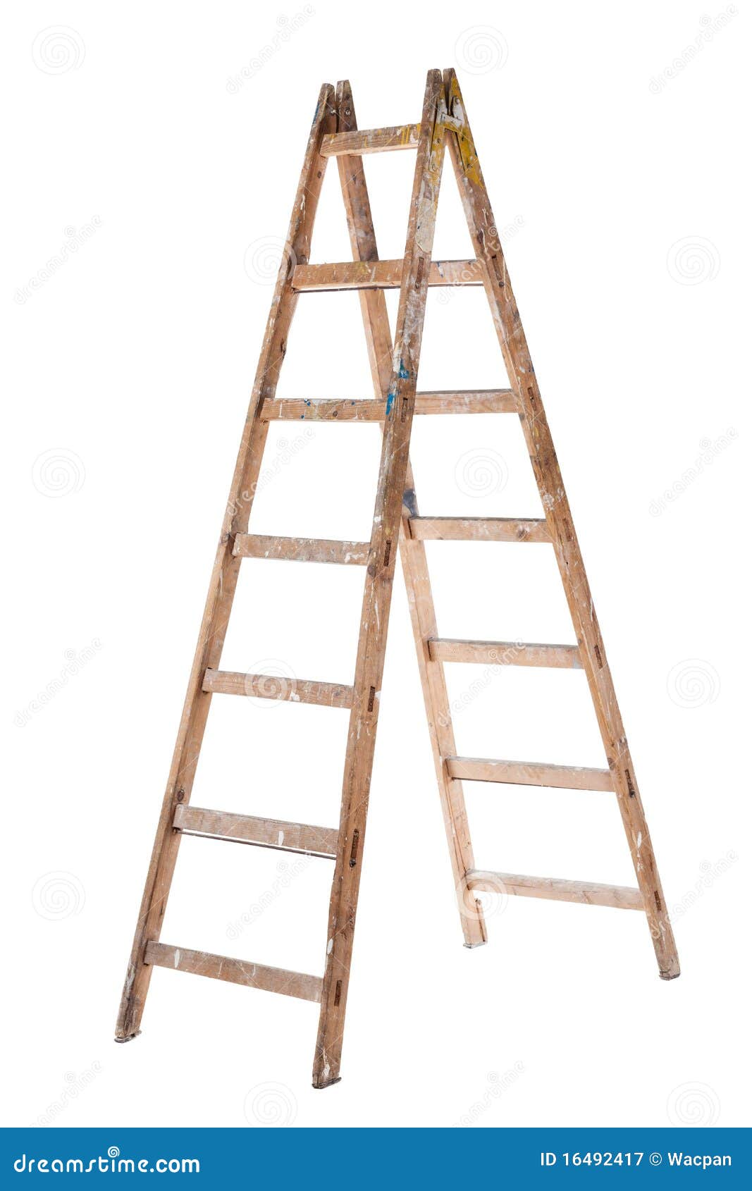 Old Wooden Ladder stock image. Image of rusty, broken - 16492417