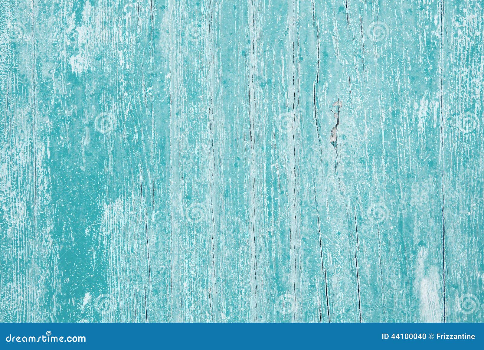 Old Wooden Painted Background in Turquoise Color. Stock Photo - Image ...