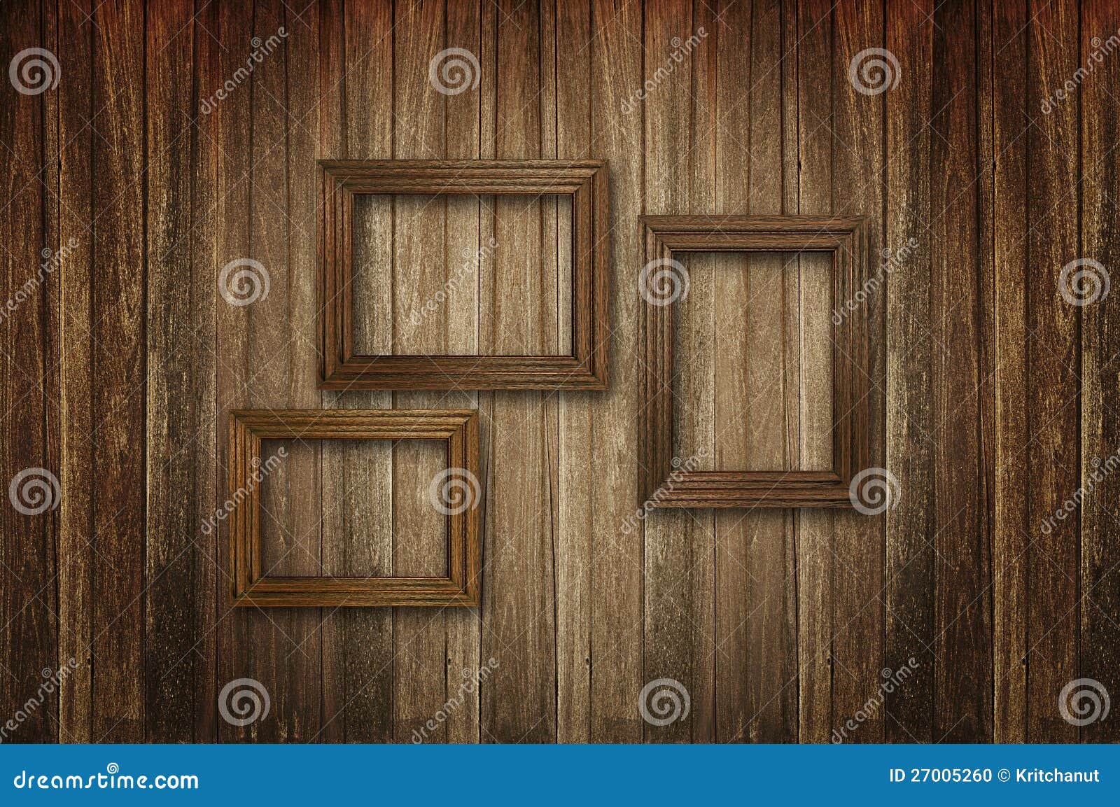 Old wooden picture frames stock photo. Image of aged - 27005260