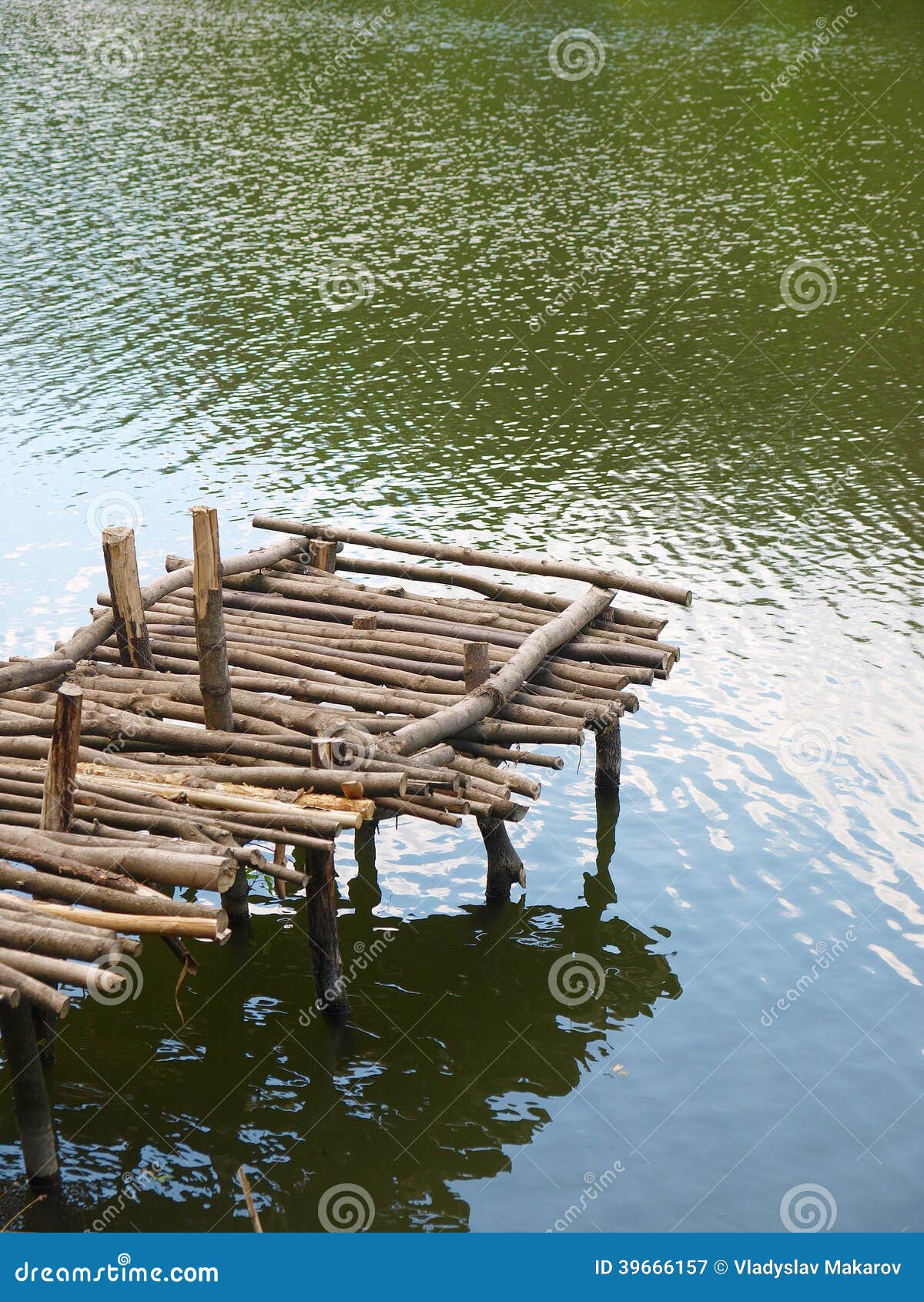 Old wooden pier stock image. Image of outdoor, landscape - 39666157