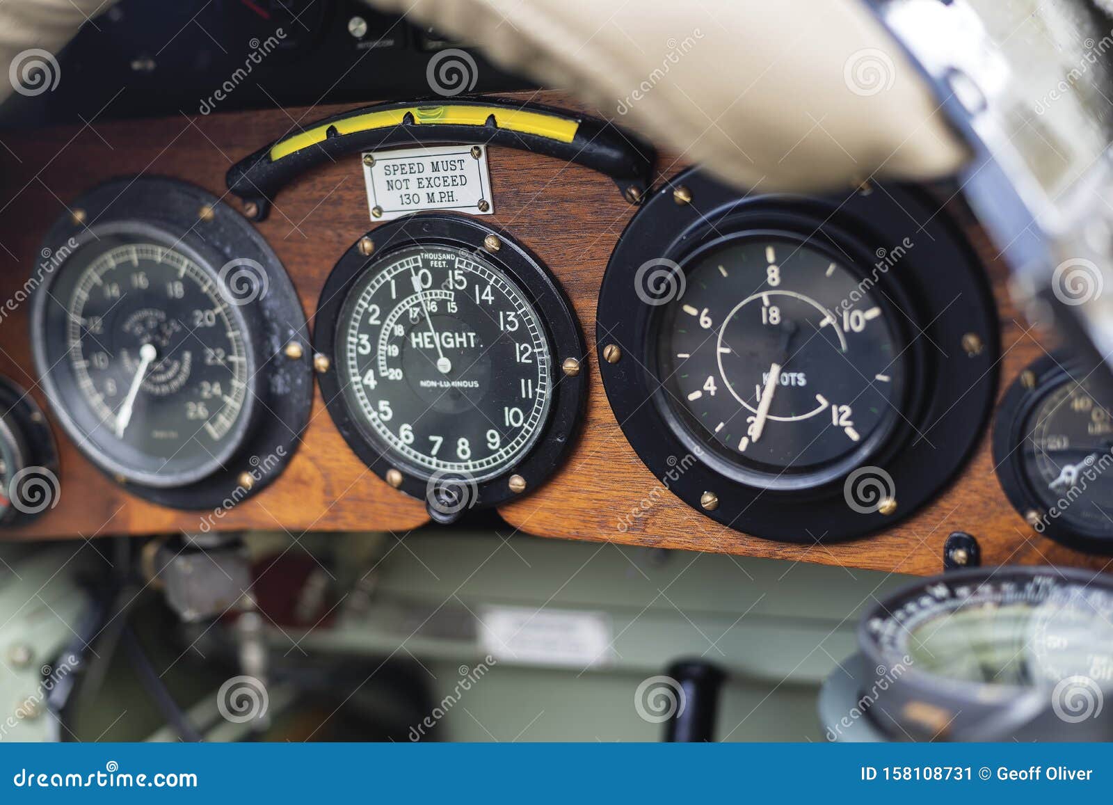 Vintage Car Cockpit Stock Photo | CartoonDealer.com #34459764