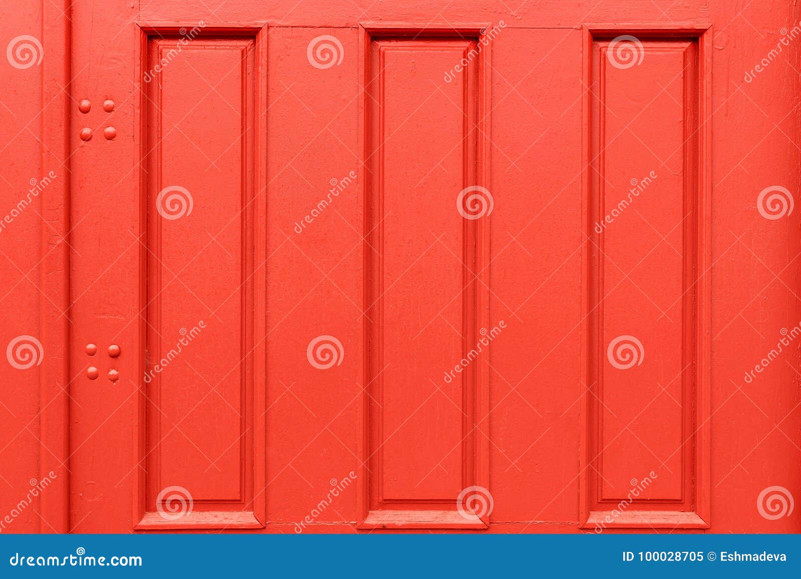 Old Wooden Red Gates Extremal Close Up Stock Image - Image of ...