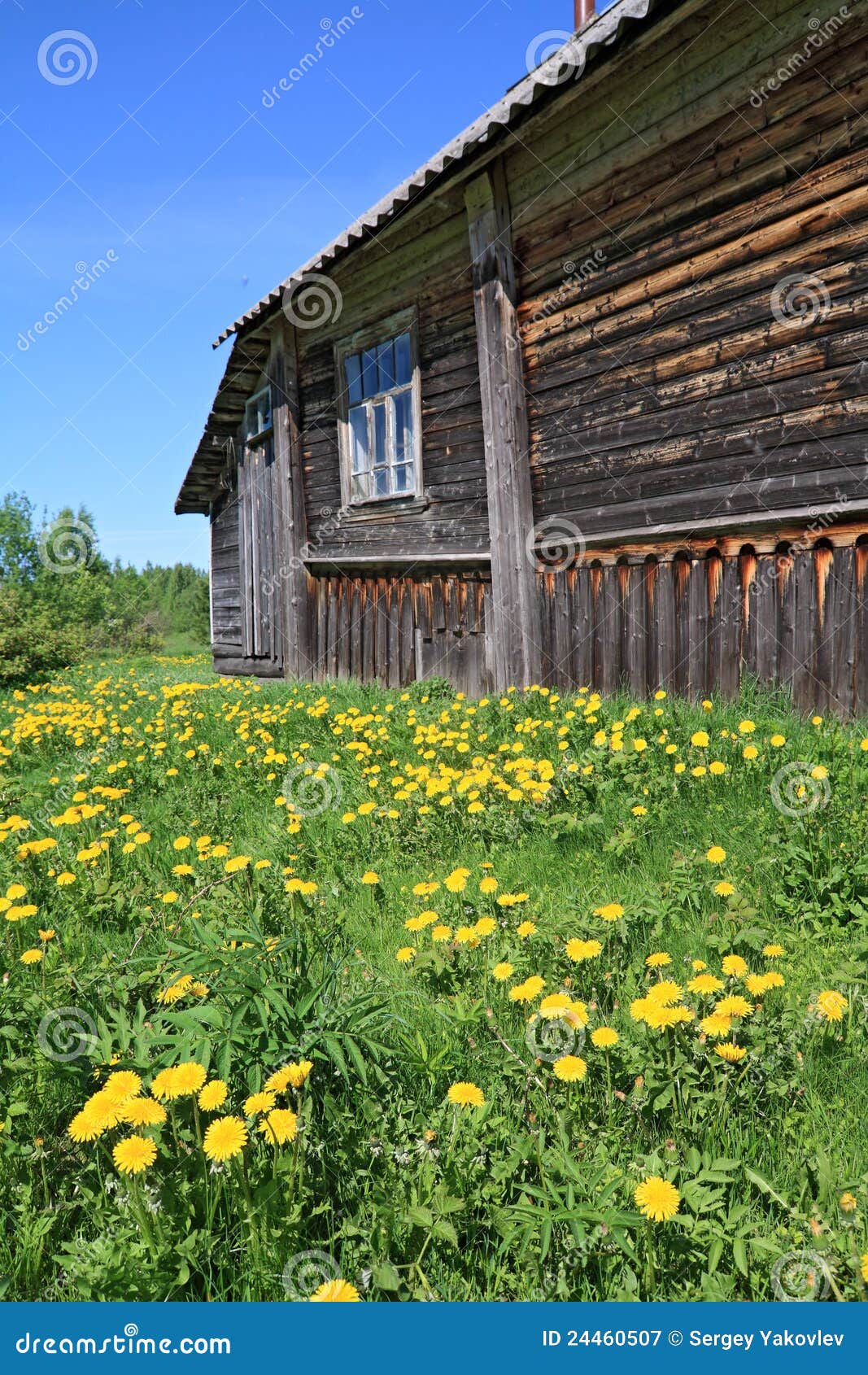 Old wooden rural building stock image. Image of mess - 24460507