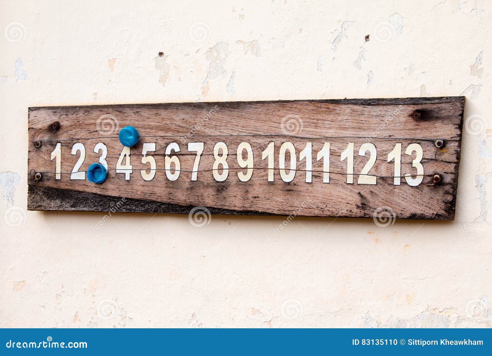 Old Wooden Score Bar of Petanque Stock Photo - Image of corrode, scale ...