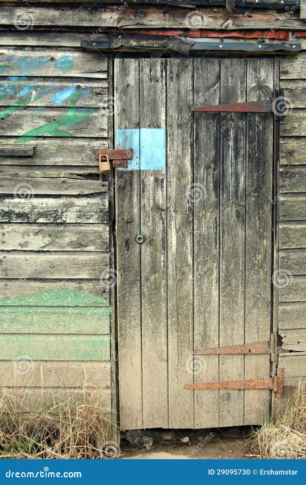 Old wooden shack stock photo. Image of rundown, door - 29095730