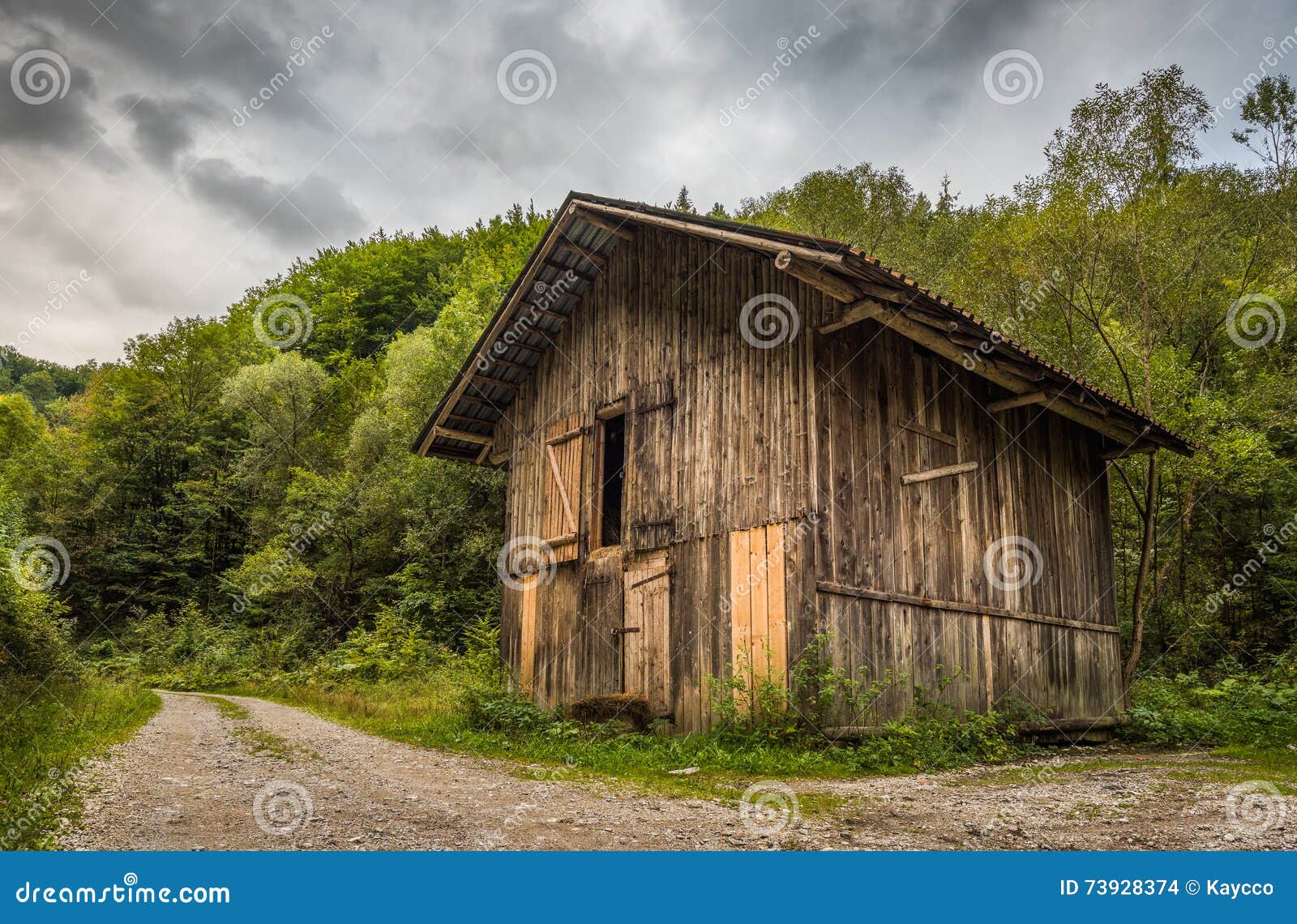 Old Wooden Shack stock photo. Image of barn, abandoned - 73928374