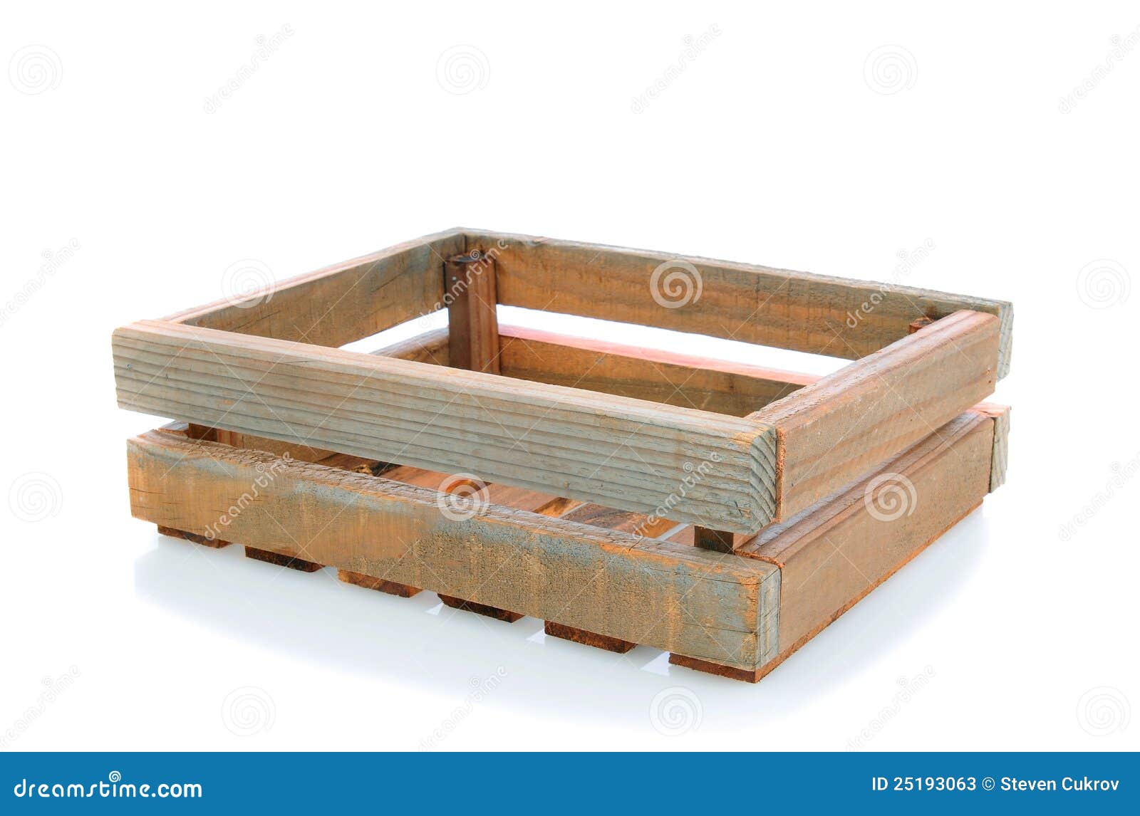 Old Wooden Shipping Crate stock image. Image of antique - 25193063
