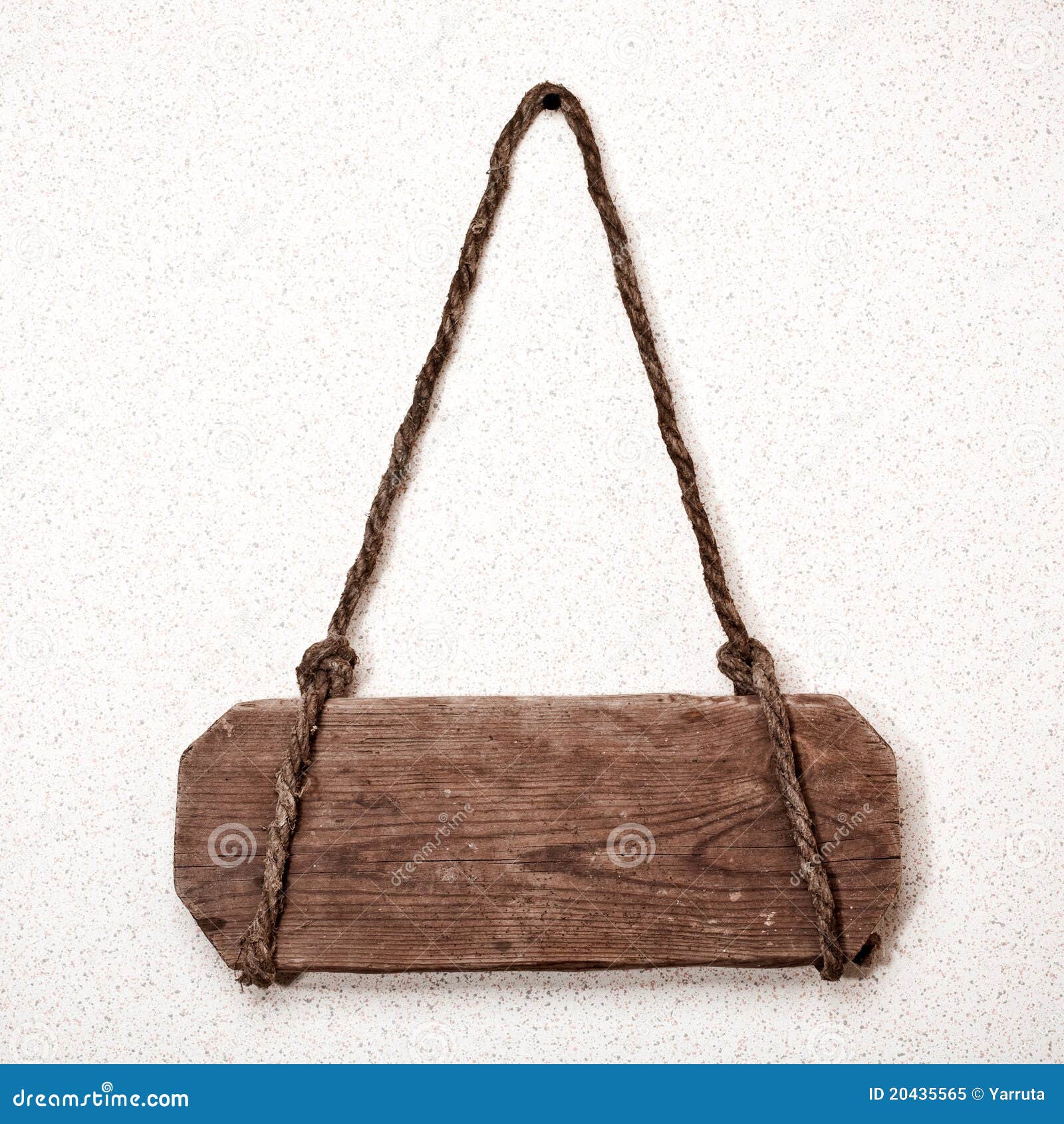 Old wooden sign stock image. Image of blank, cord, sign - 20435565