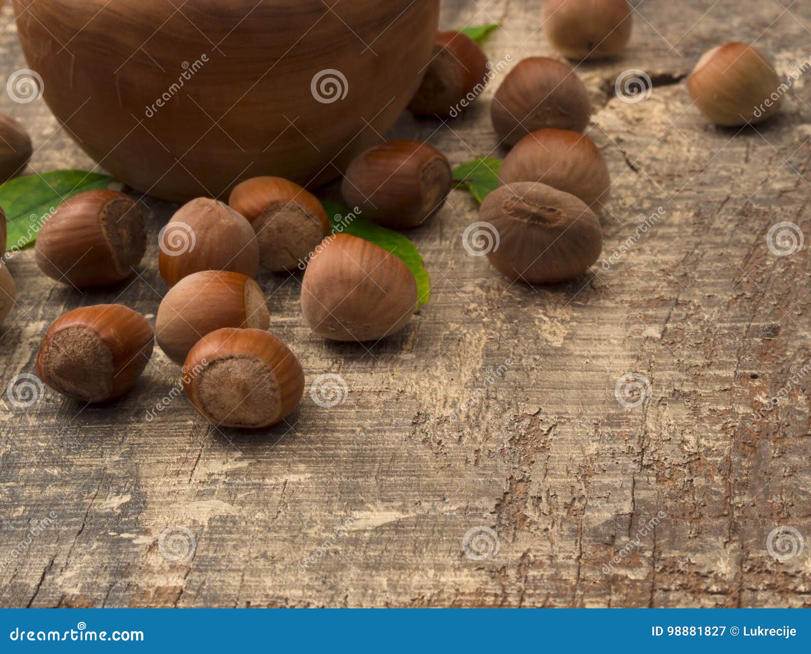 Fresh and Healthy Hazelnuts Stock Image - Image of structure ...