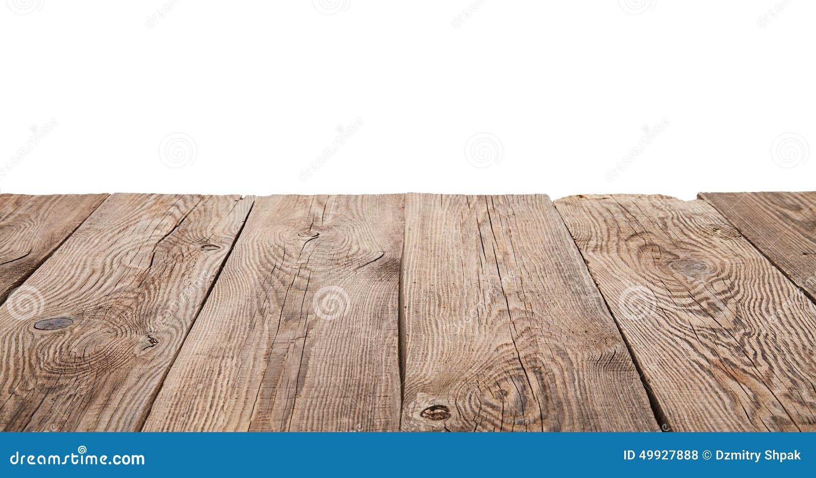 Old Wooden Table Isolated on White Background Stock Photo - Image of ...