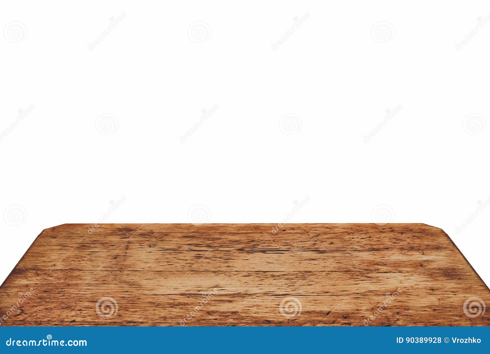 Old Wooden Table Top Surface, Above View Stock Photo - Image of menu ...