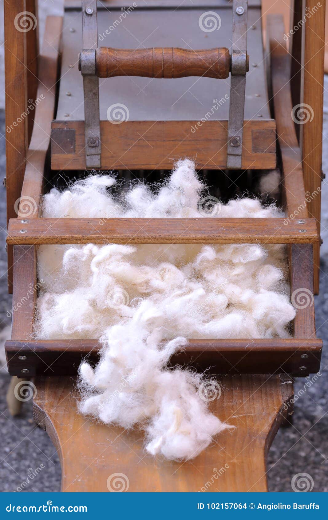 Tool for wool processing stock photo. Image of fabric - 102157064