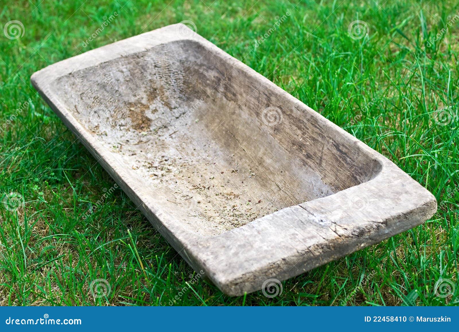 Old wooden trough stock photo. Image of obsolete, container - 22458410