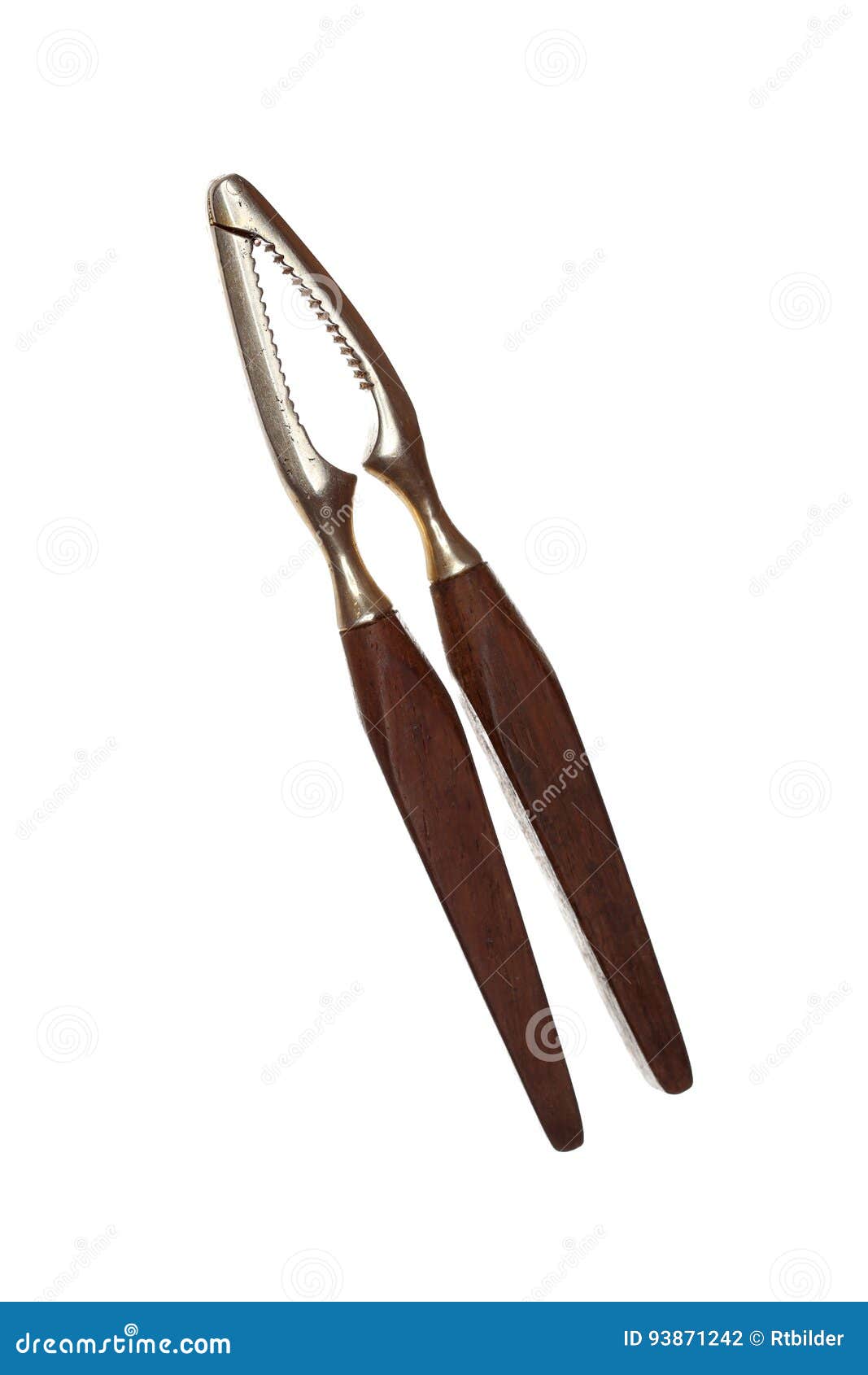 Old Wooden Vintage Nut Cracker Stock Photo - Image of closeup, cracker ...