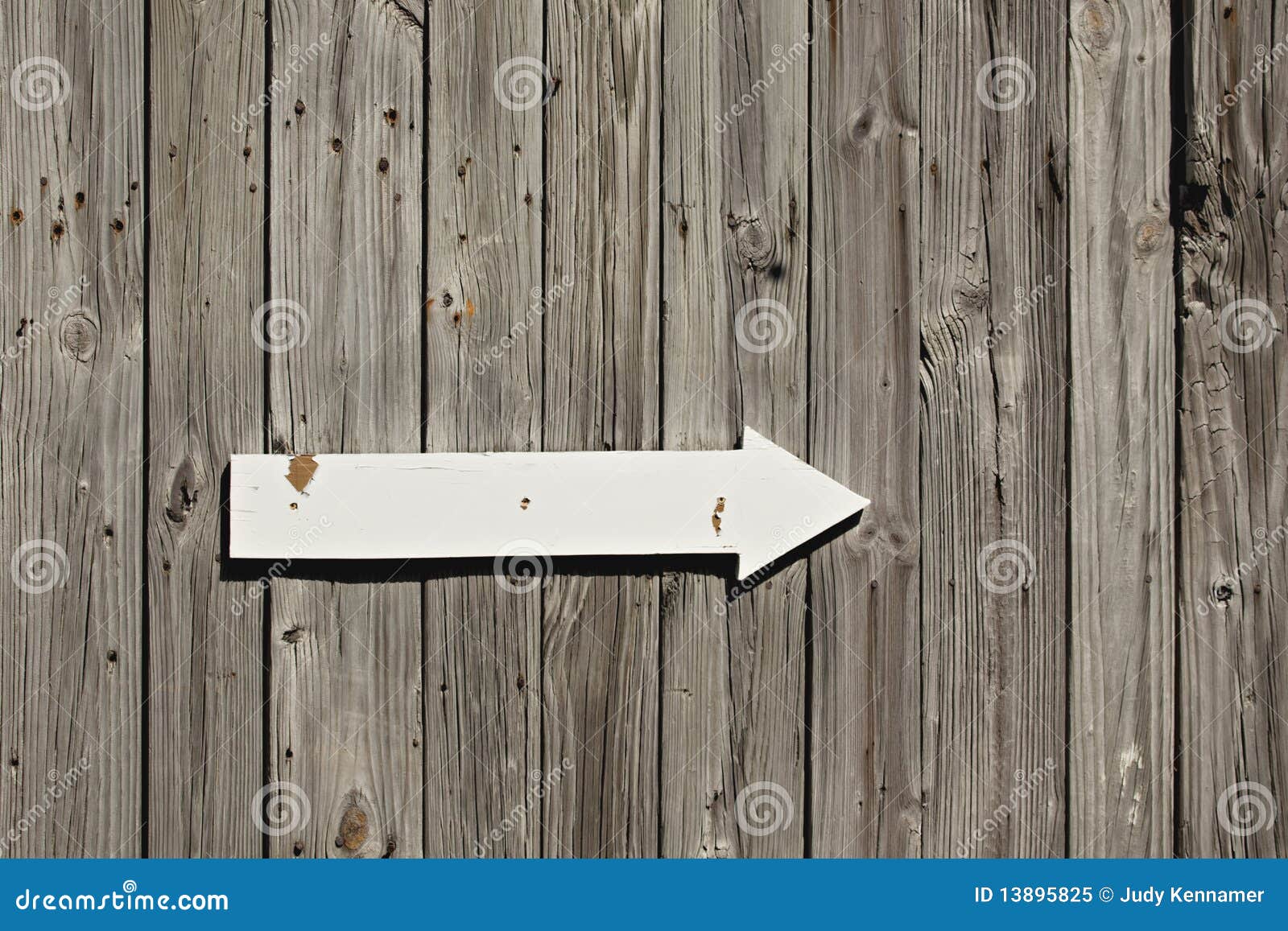 Old Wooden Wall with Arrow Sign Stock Image - Image of background ...