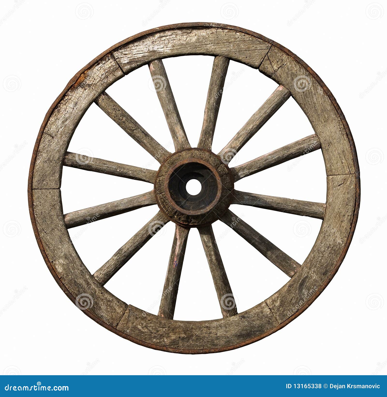 Ancient Wooden Wheel