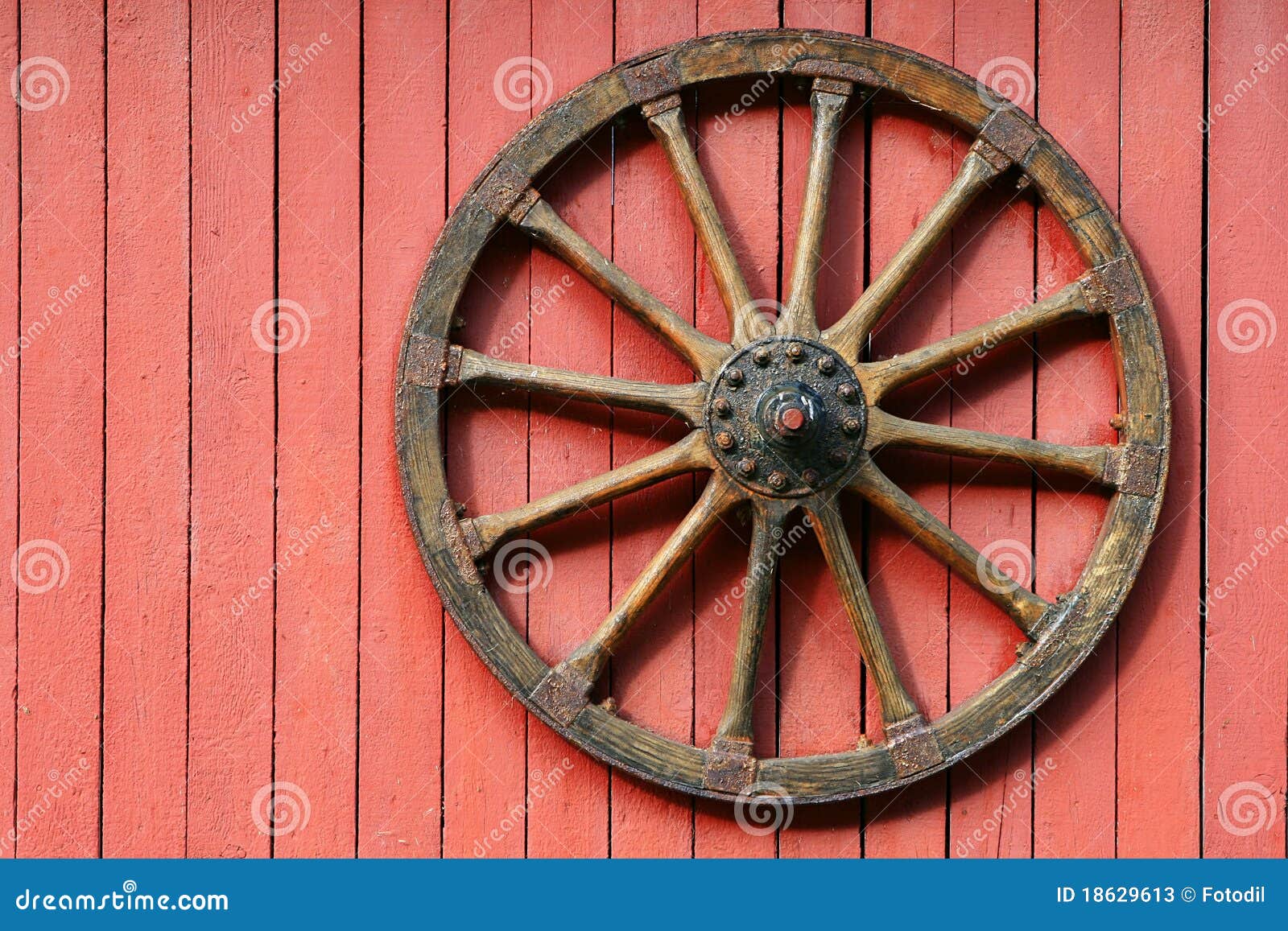 Old wooden wheel stock image. Image of invention, antique - 18629613