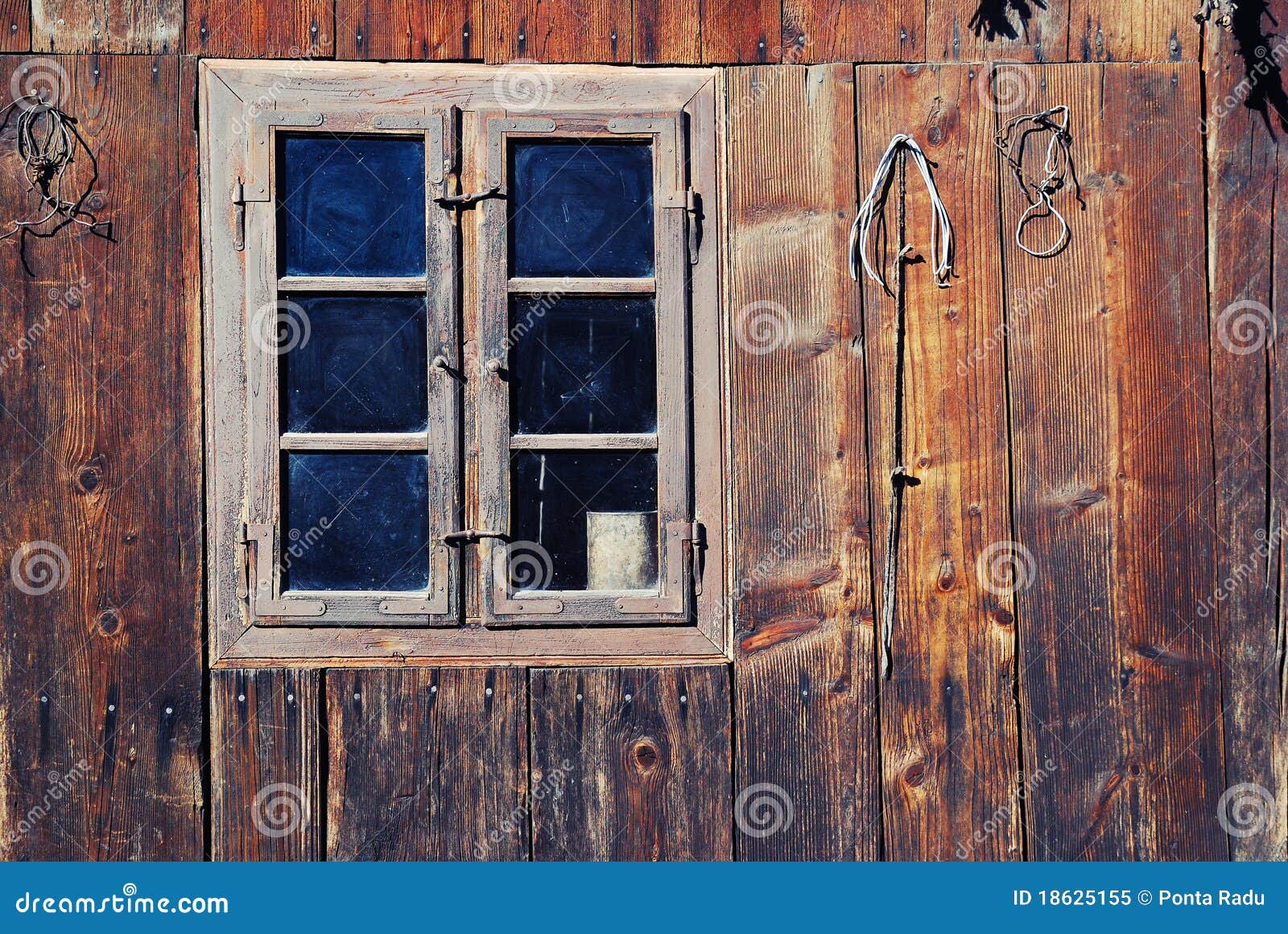 Old wooden window stock image. Image of real, brown, historical - 18625155