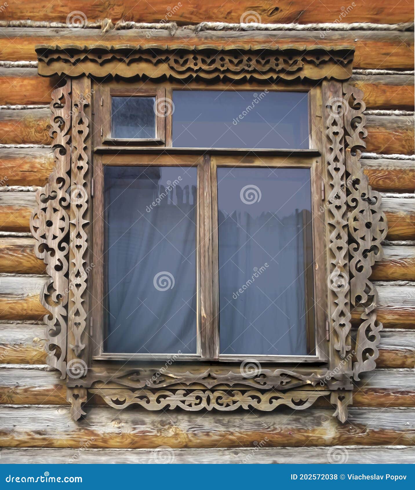 Old wooden window stock photo. Image of border, square - 202572038