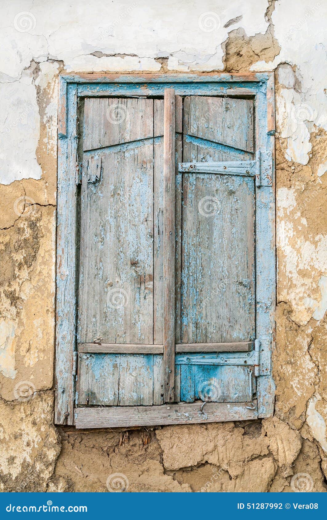 Old wooden window shutters stock photo. Image of architecture - 51287992