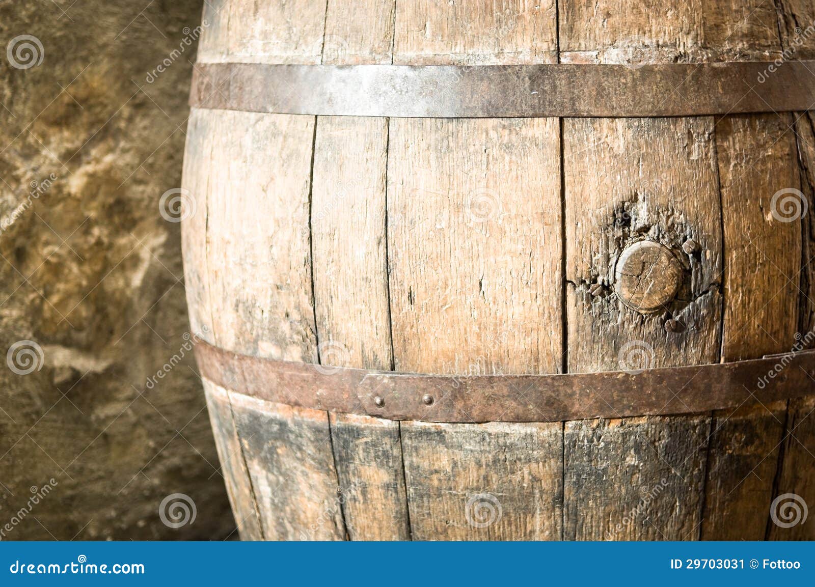 Old wooden wine cask stock image. Image of closeup, single - 29703031
