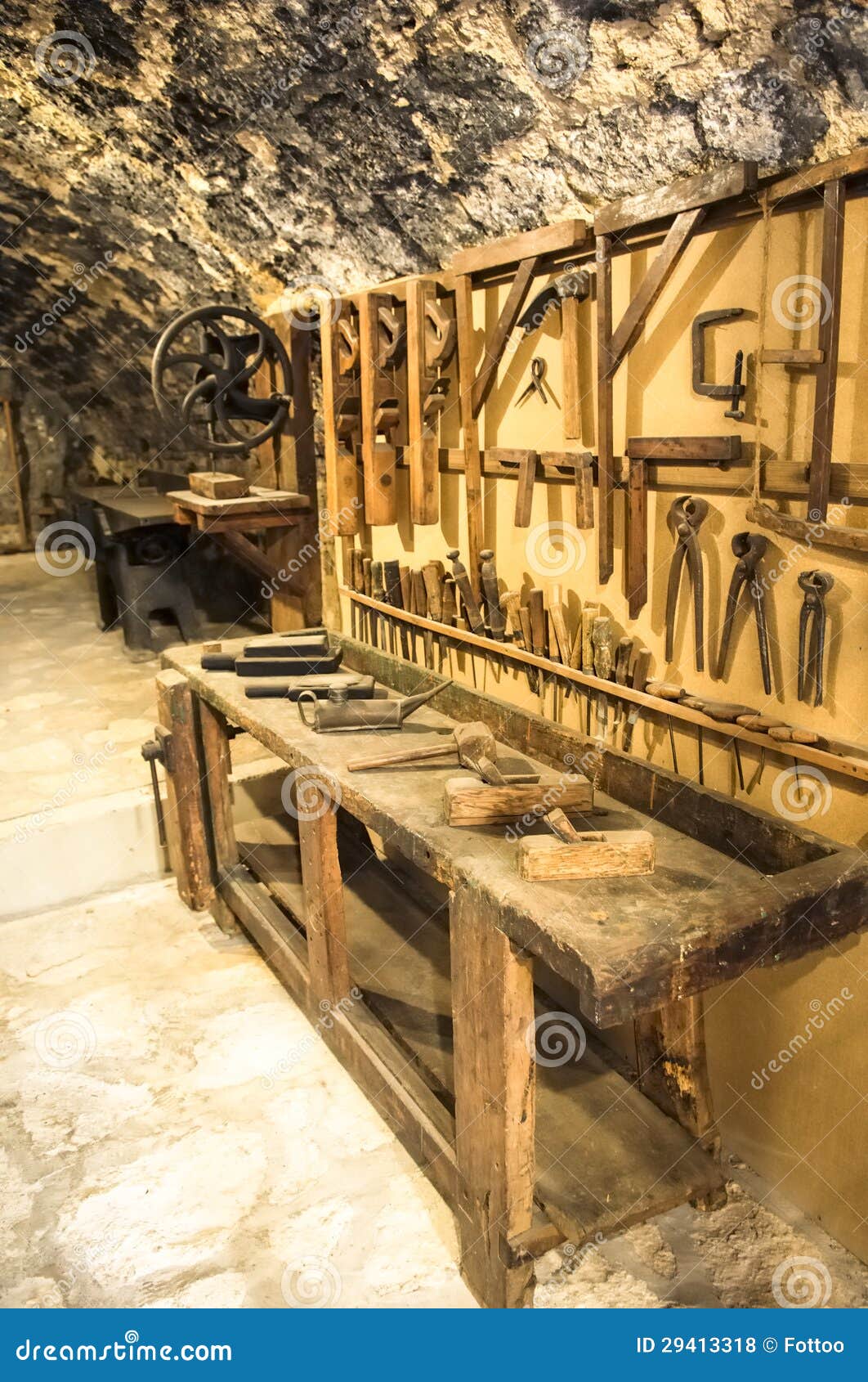 Old workshop stock photo. Image of obsolete, tranquil - 29413318