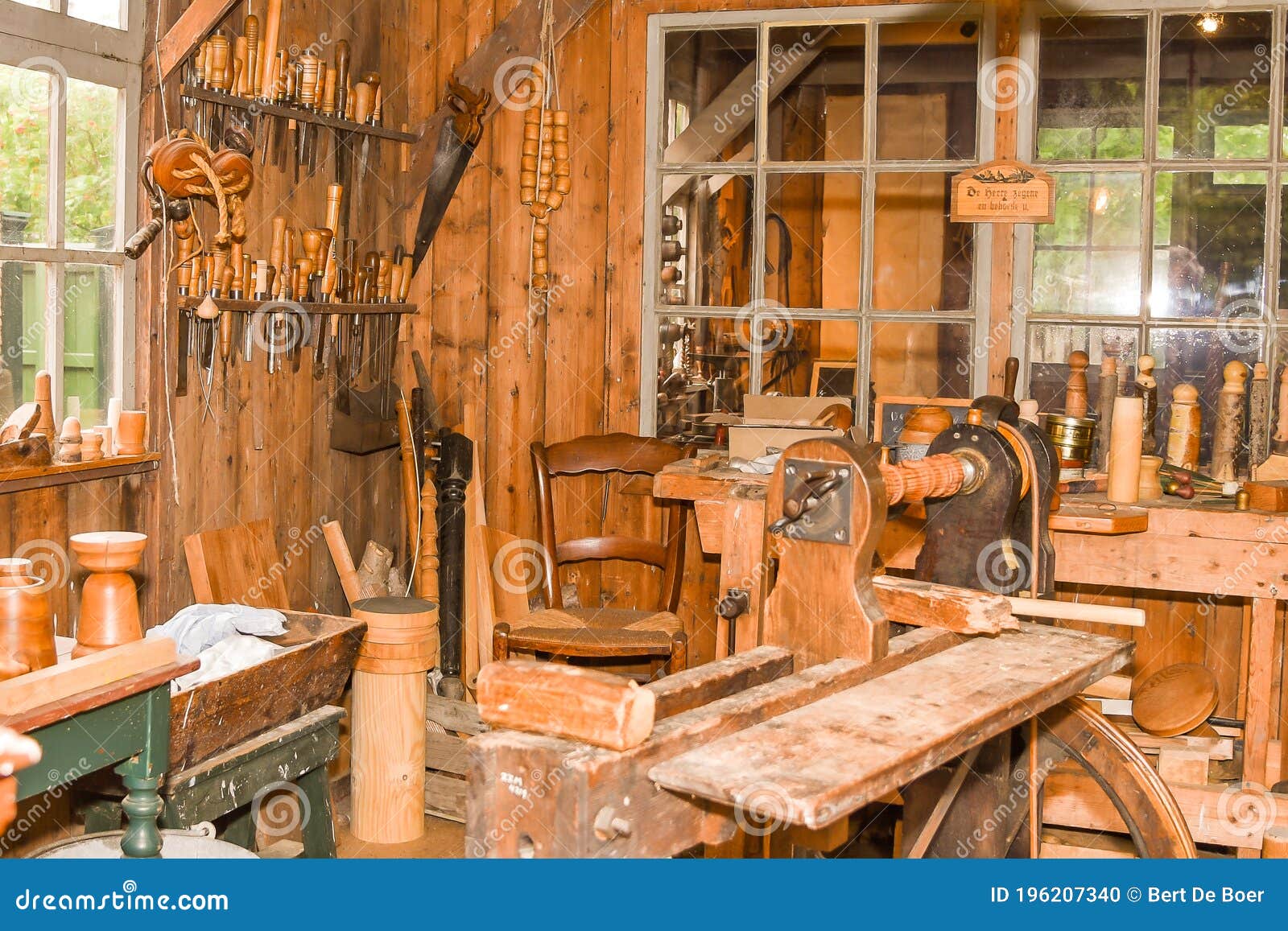 Old Workshop of a Carpenter Withold Tools Editorial Image - Image of ...