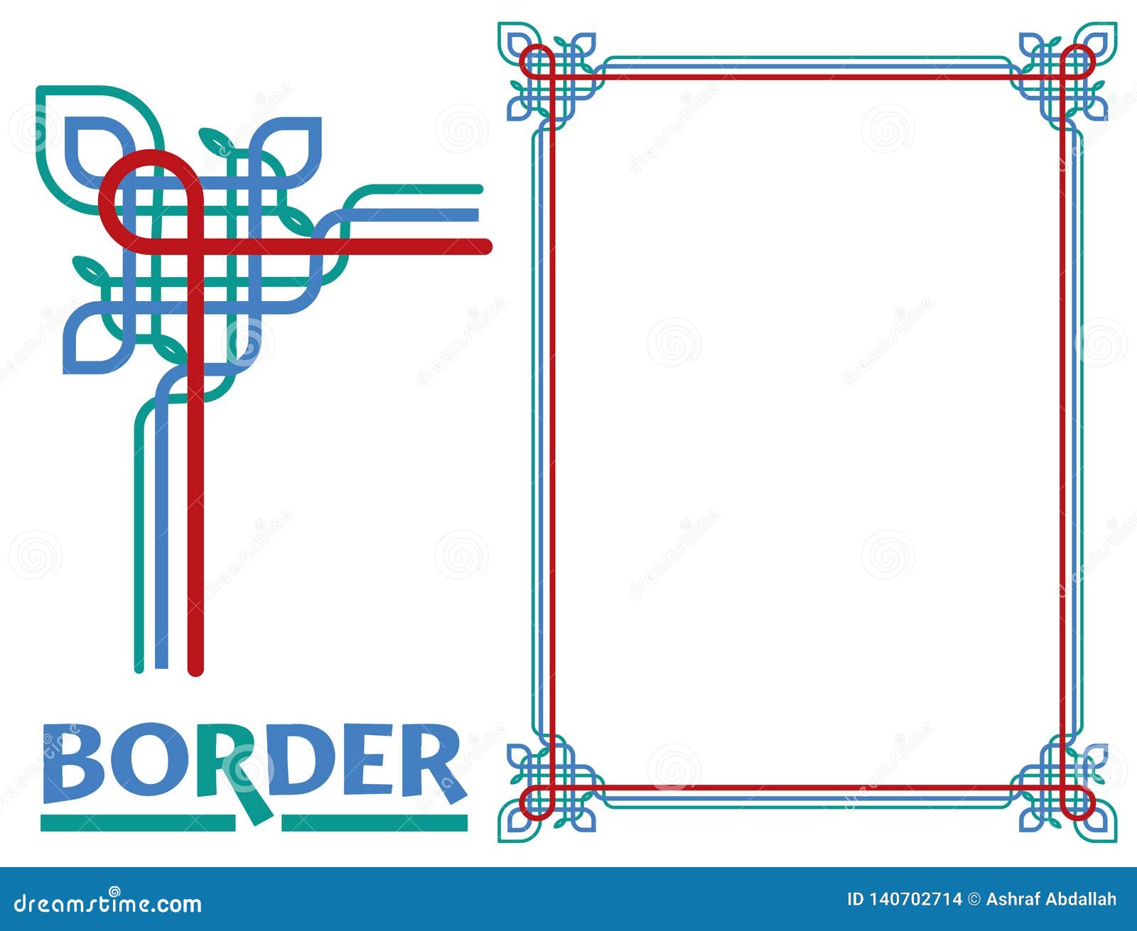 Old World Borders Vector - Tiled Frame in Plant Leaves and Flowers ...