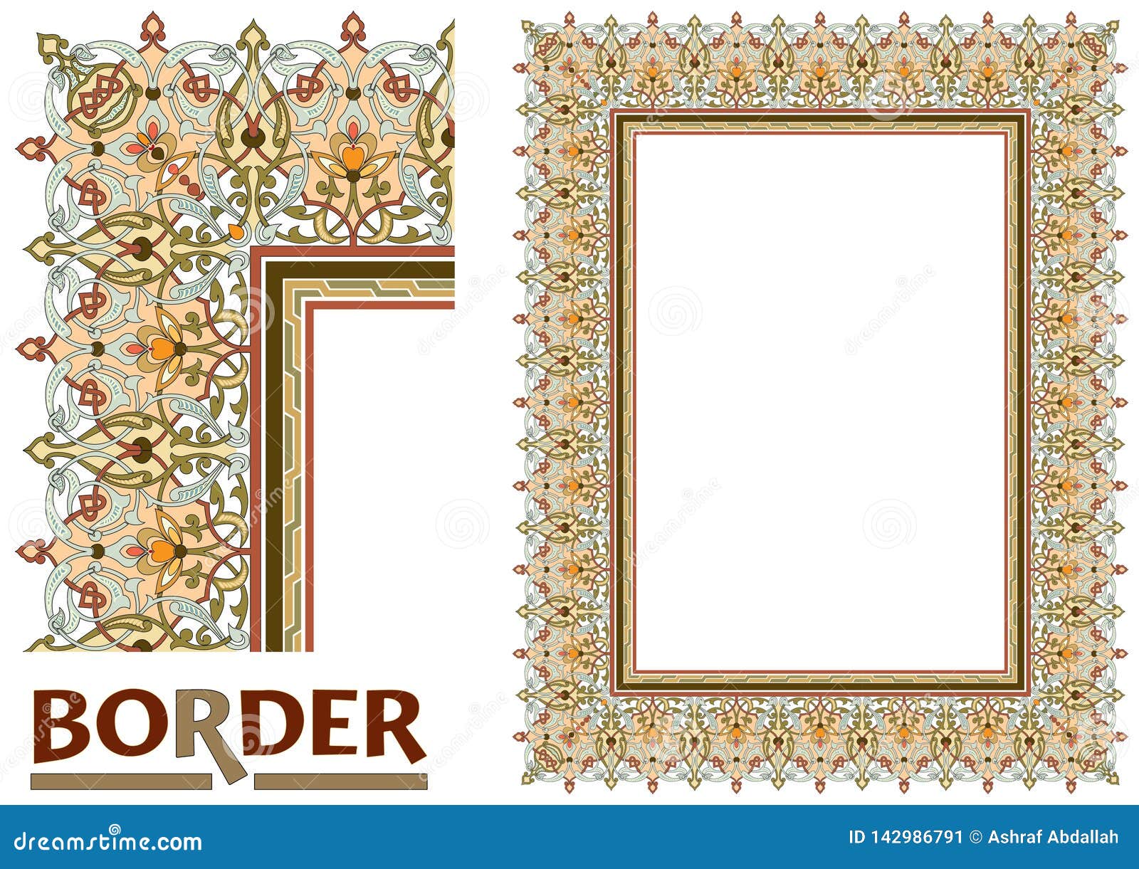 Old World Page Borders