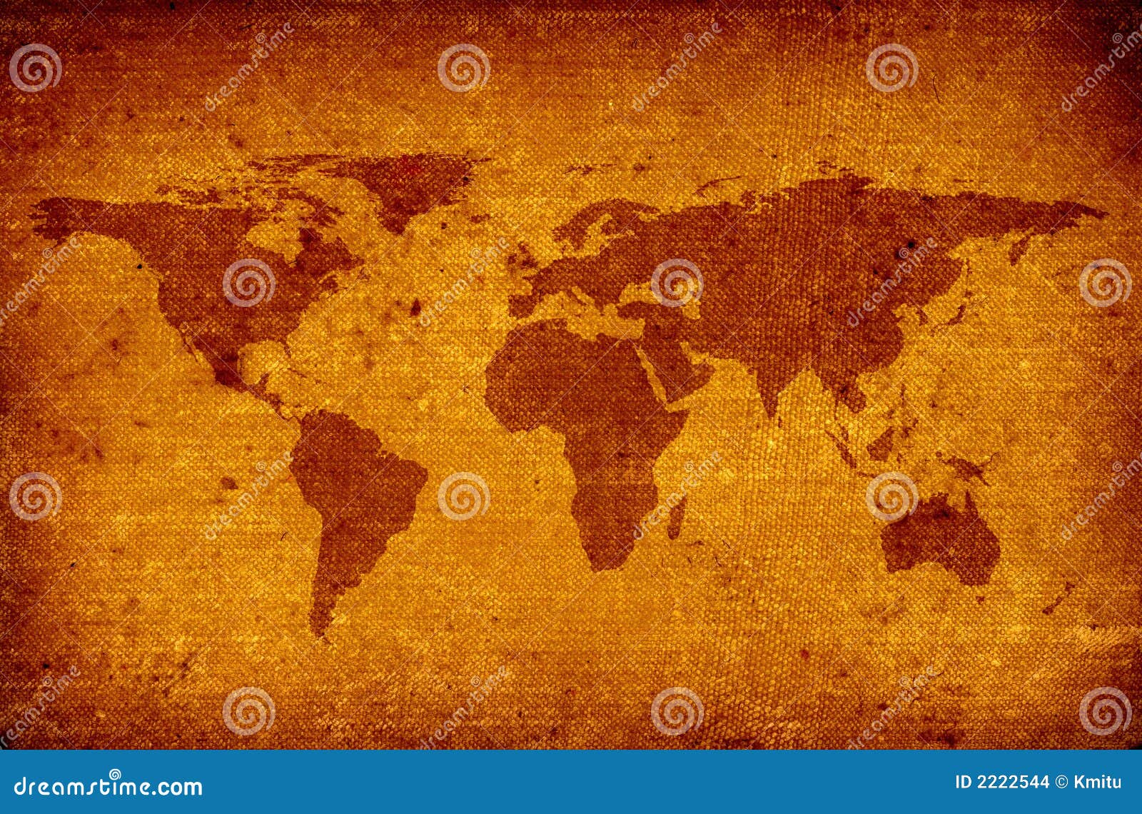 Old World Map Stock Images - Image: 2222544