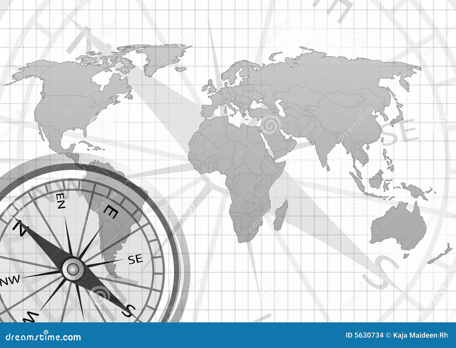 Compass Grid Map Travel Stock Illustrations – 783 Compass Grid Map ...