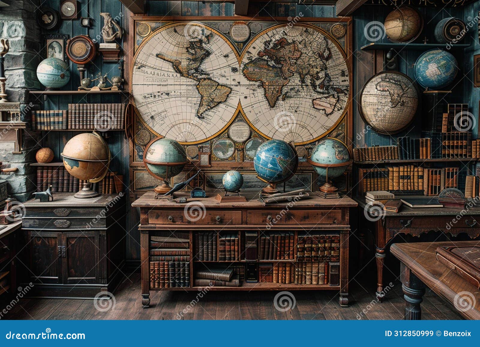 Antique Sea Navigation Map Royalty-Free Stock Photo | CartoonDealer.com ...