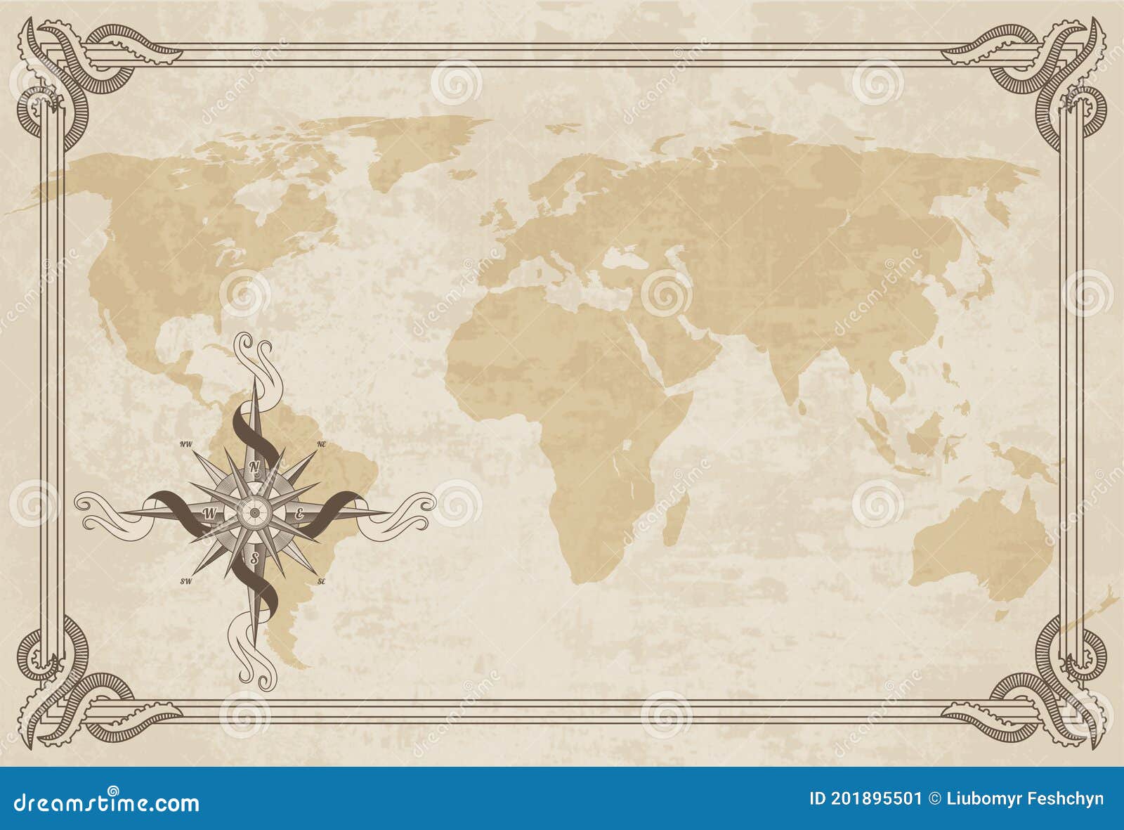 Map Border Designs