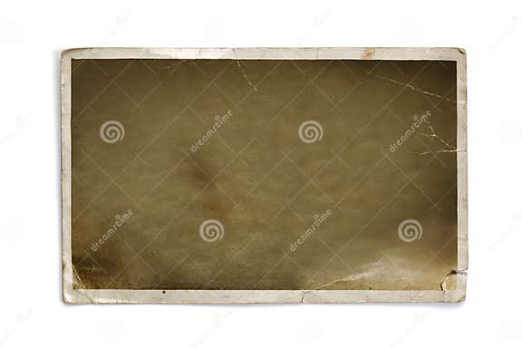 Old worn blank photo frame stock image. Image of imagery - 12596999
