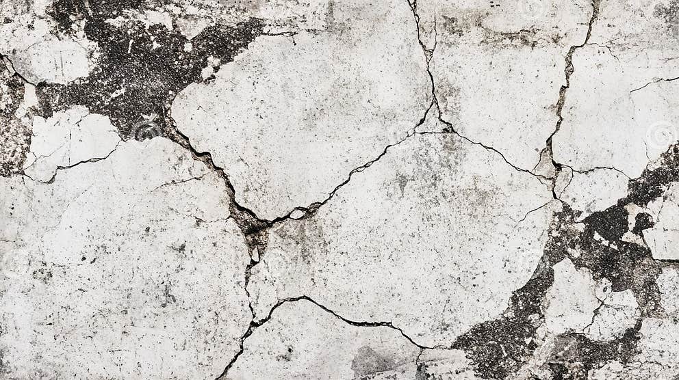 Old Worn Concrete Texture in Black and White Featuring Grunge Patterns ...