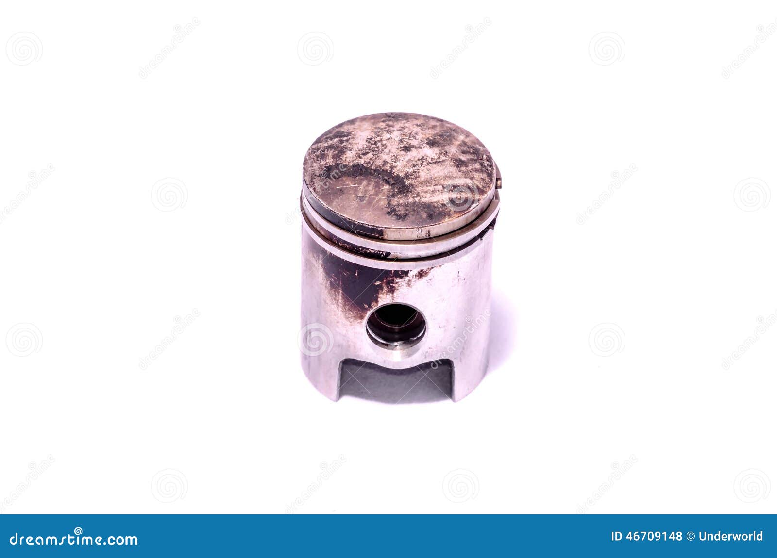 Old Worn Engine Piston stock photo. Image of rust, power - 46709148