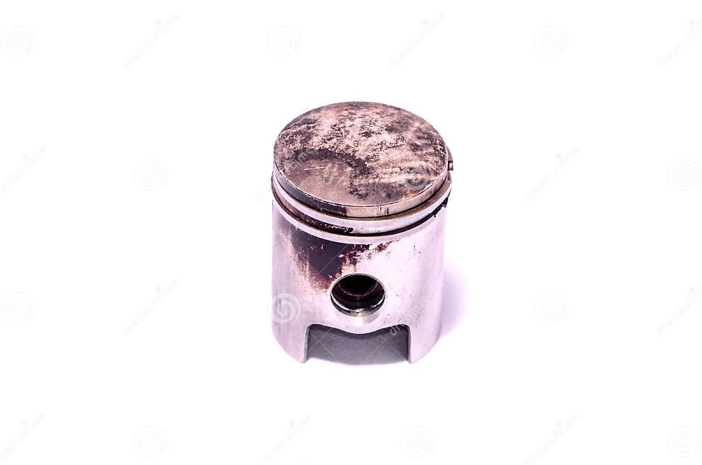 Old Worn Engine Piston stock photo. Image of rust, power - 46709148