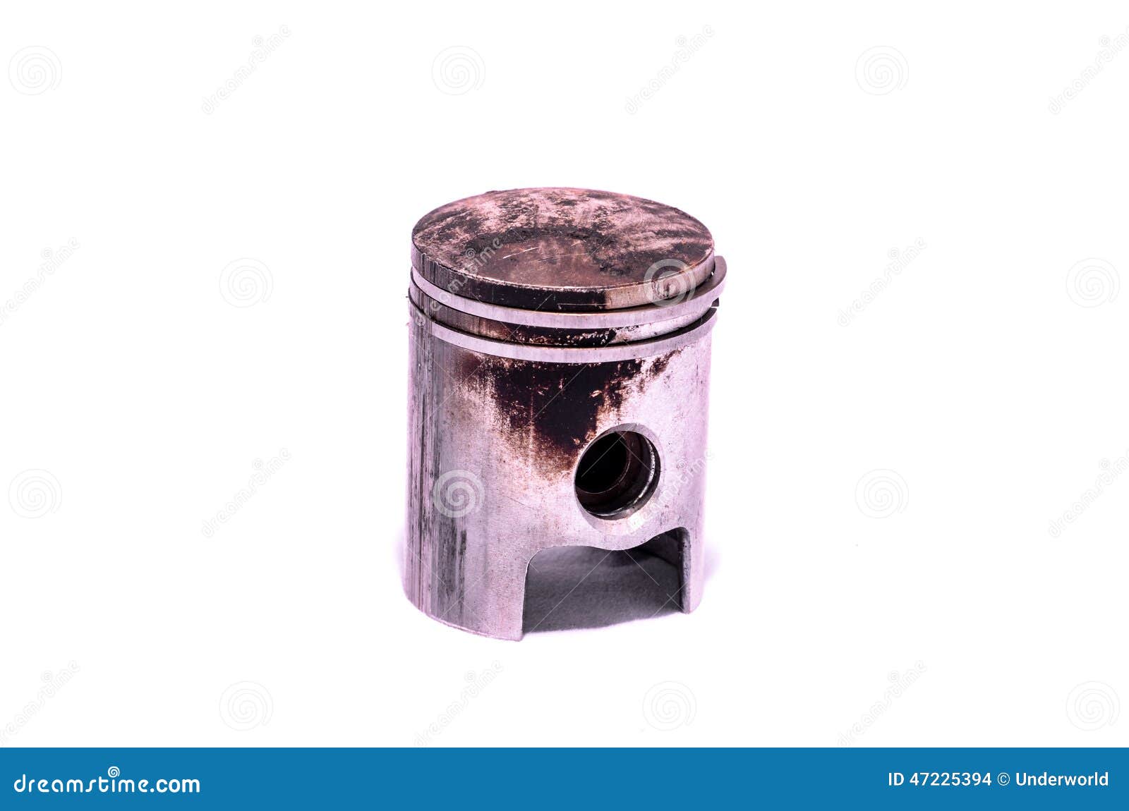 Old Worn Engine Piston stock photo. Image of automobile - 47225394