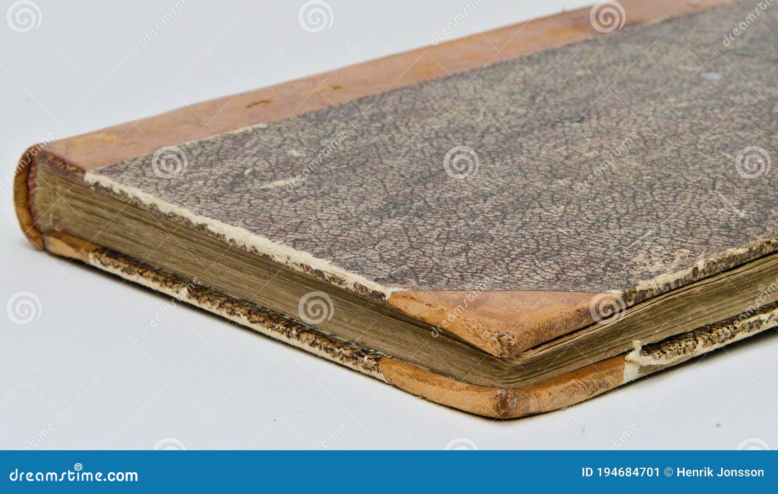 Old worn journal or book stock image. Image of antique - 194684701