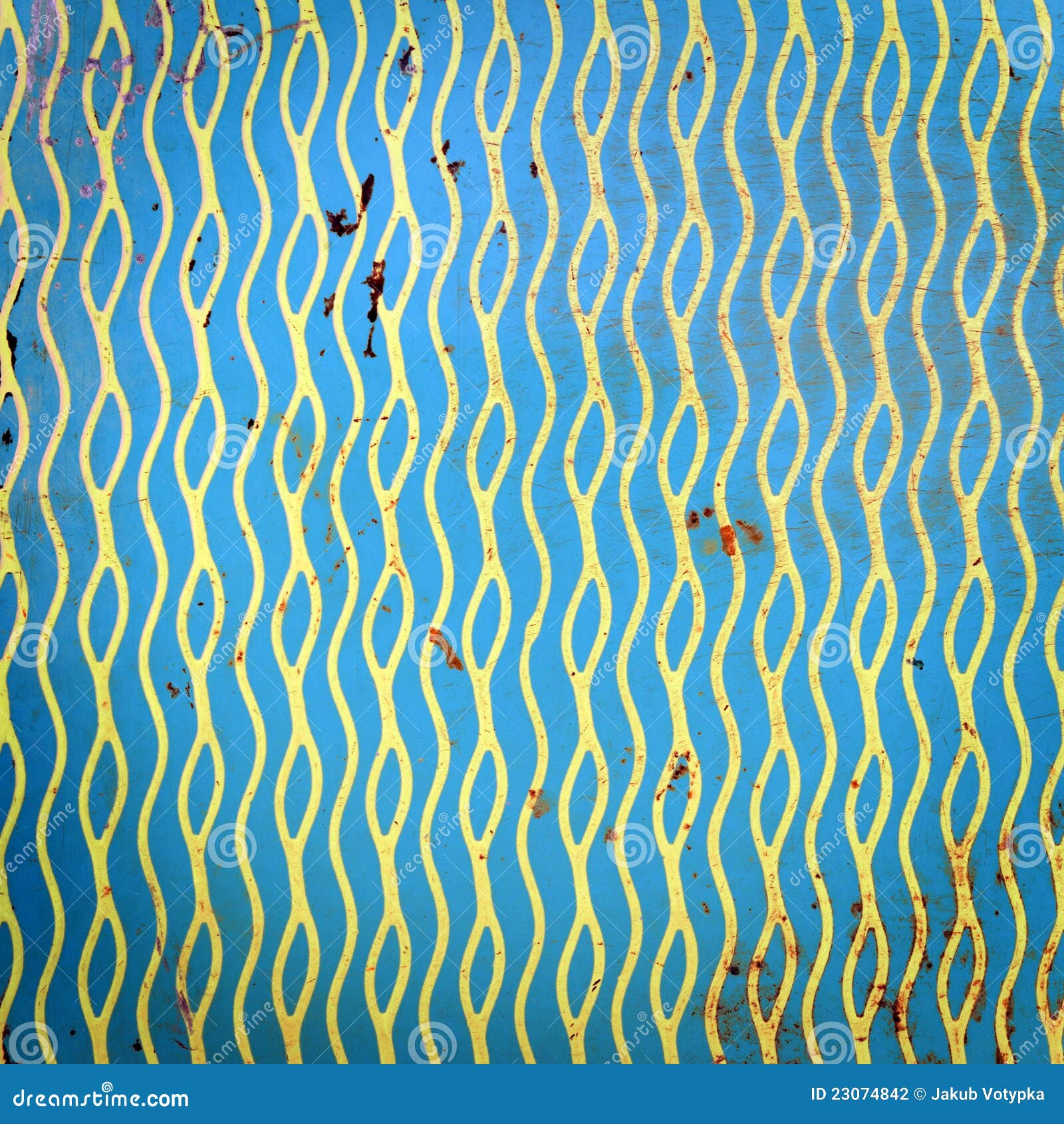 Old Worn Lino As Background Stock Photo - Image of yellow, wavy: 23074842