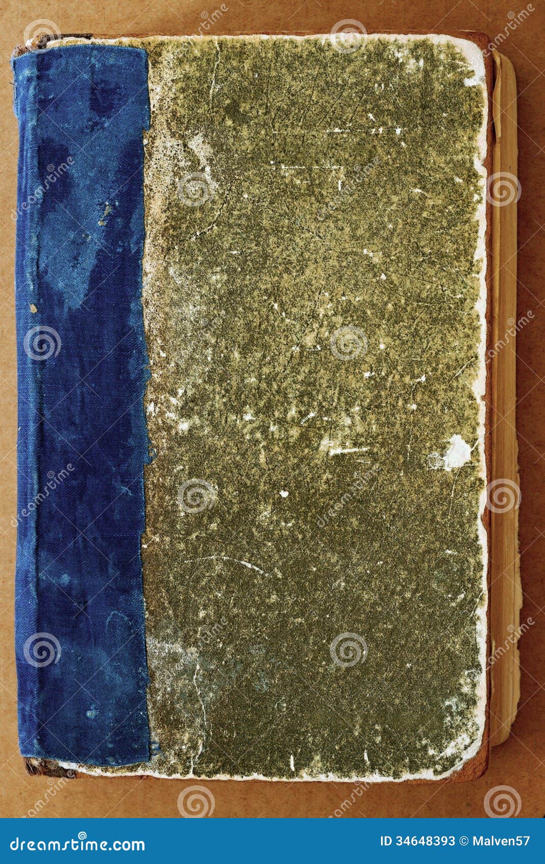 Old and worn-out book stock image. Image of literature - 34648393