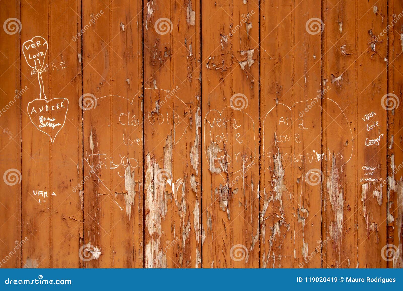 Old worn wood texture stock image. Image of brown, paint - 119020419