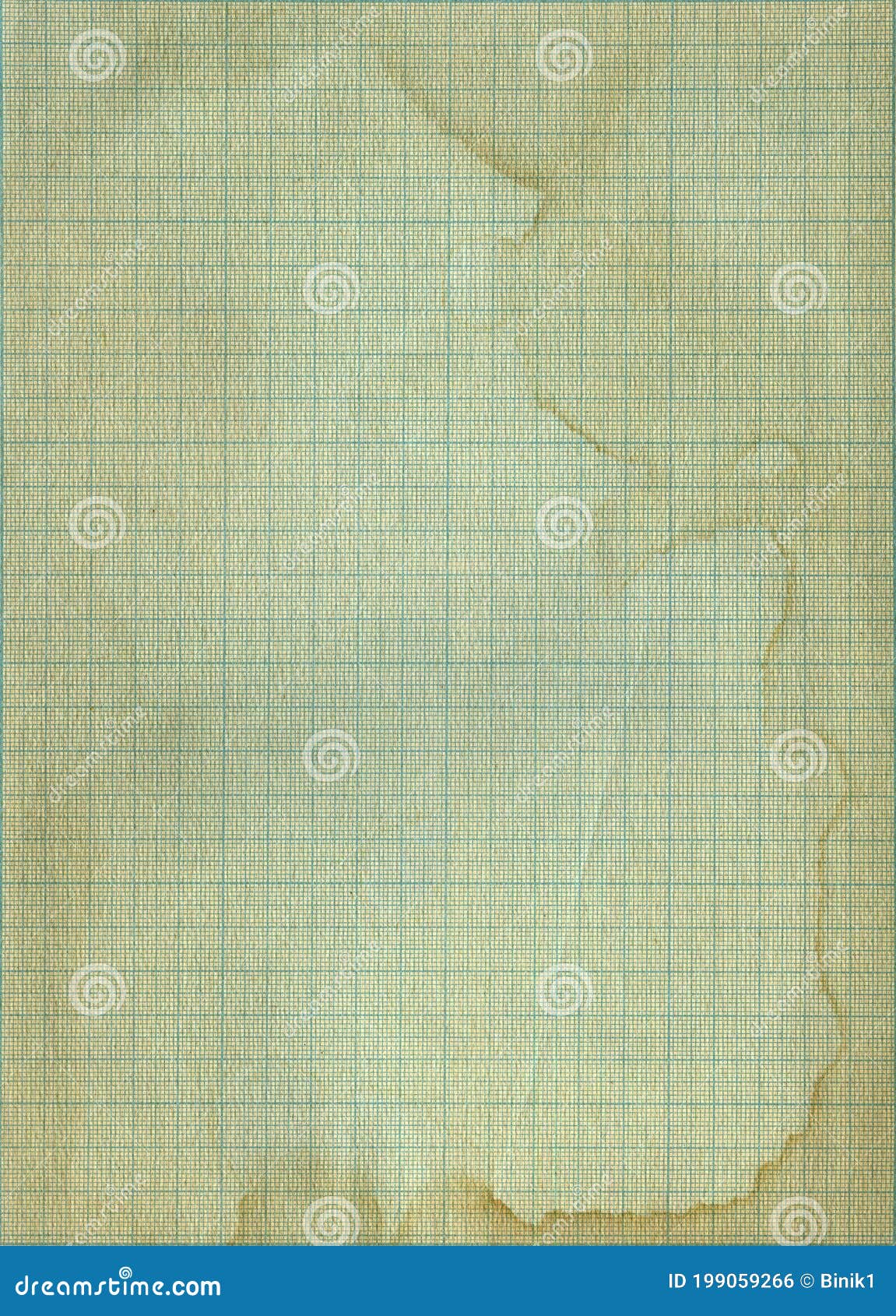 Old Wrinkled Grid Scale Paper Sheet Background Royalty-Free Stock ...