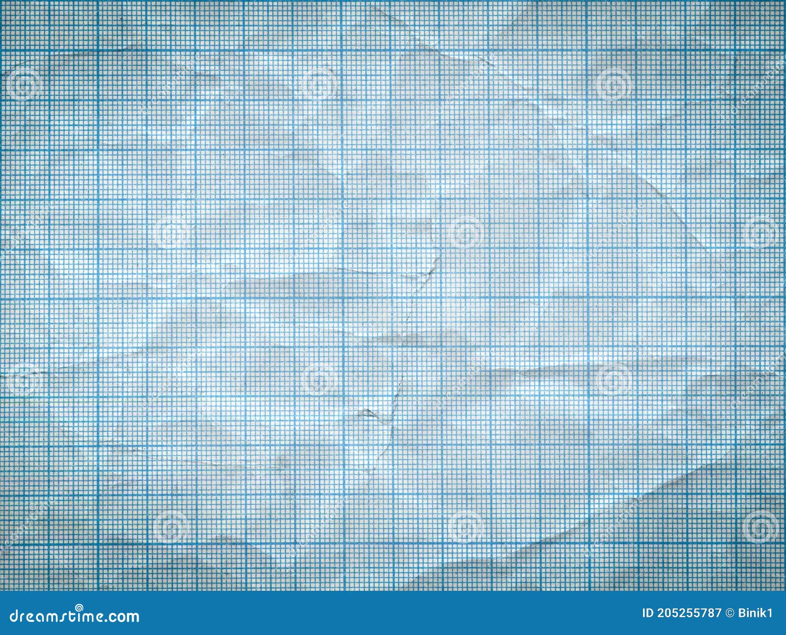 Old Wrinkled Grid Scale Paper Sheet Background Royalty-Free Stock ...