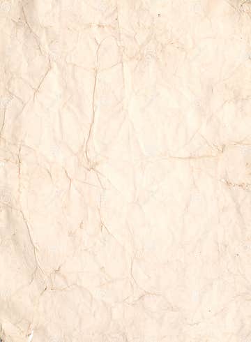 Old wrinkled paper stock image. Image of grunge, brown - 6864173