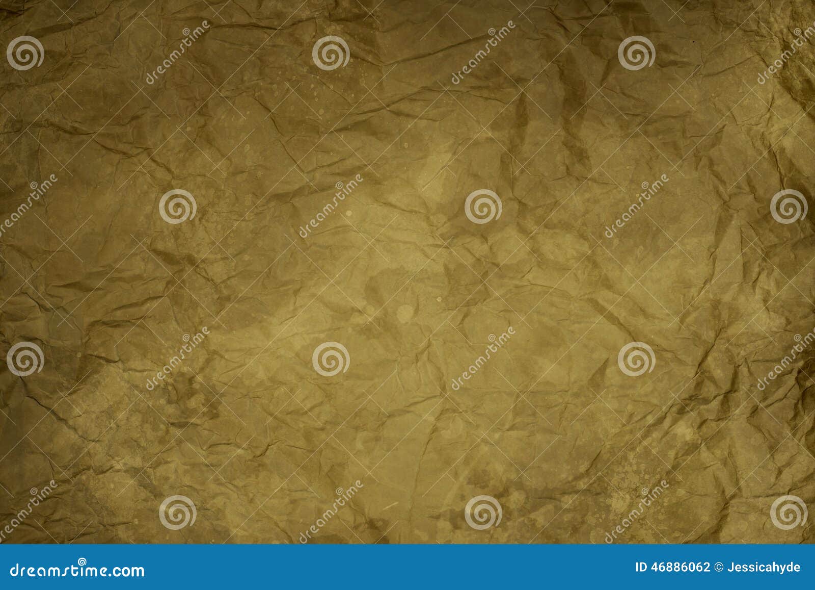 Old wrinkled paper texture stock photo. Image of abstract - 46886062