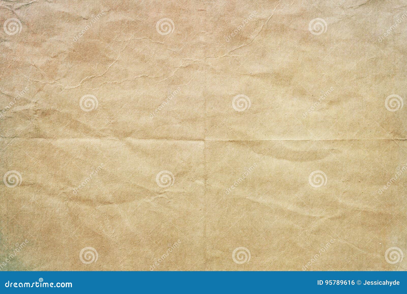 Old Wrinkled Recycled Paper Texture Stock Photo - Image of aged ...