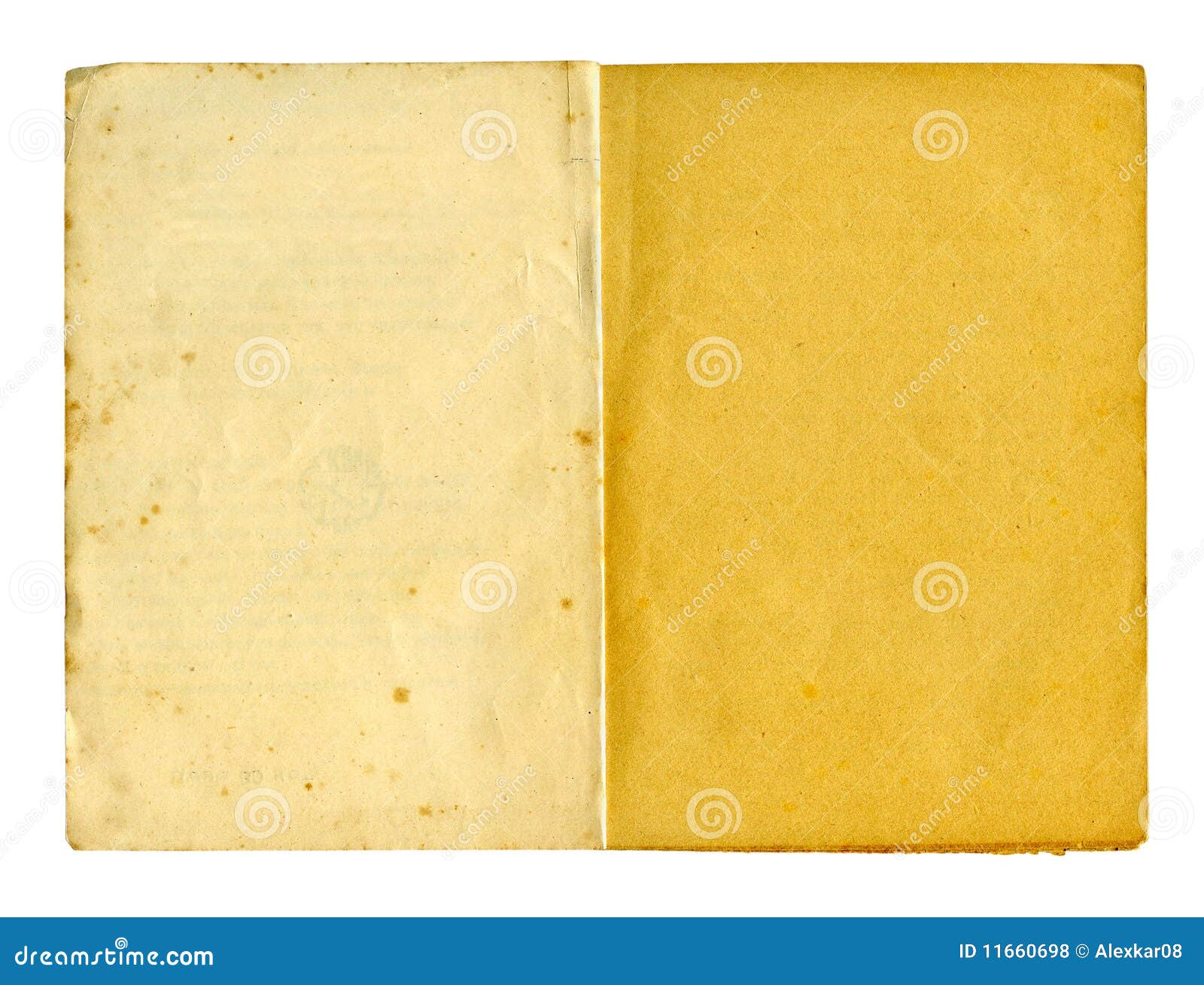Old writing-pad a stock photo. Image of textured, isolated - 11660698