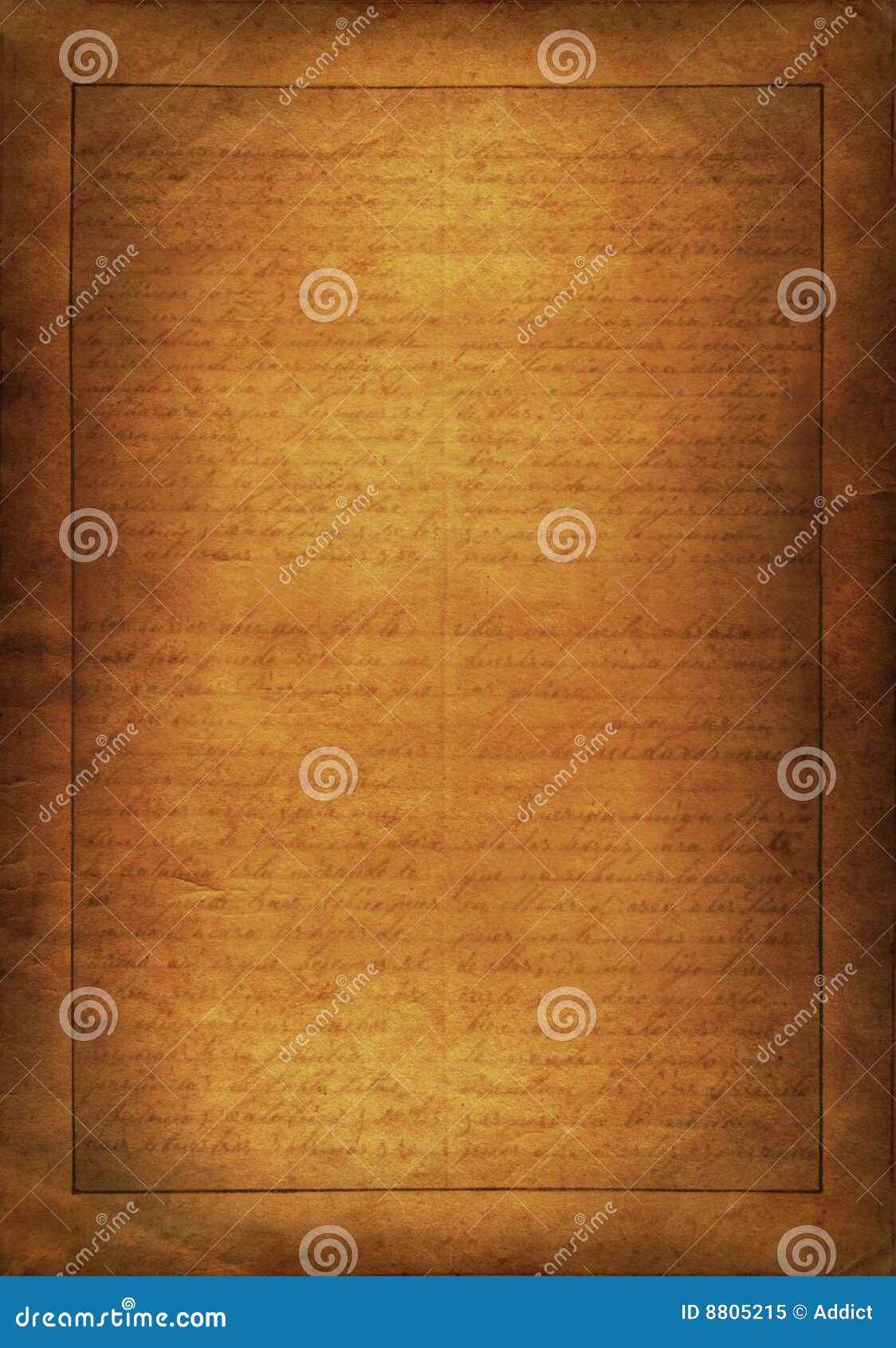 Old writing on paper stock image. Image of detail, aged - 8805215